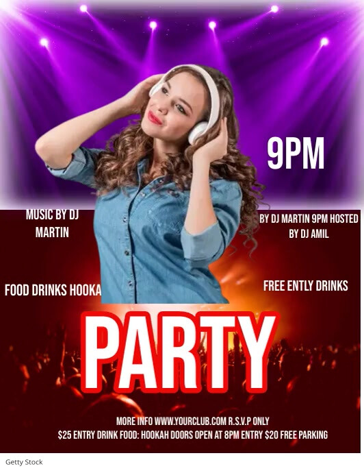 party flyer Template | PosterMyWall