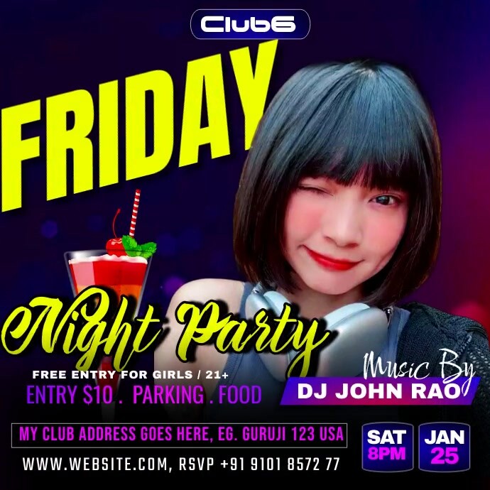 party flyer Template | PosterMyWall