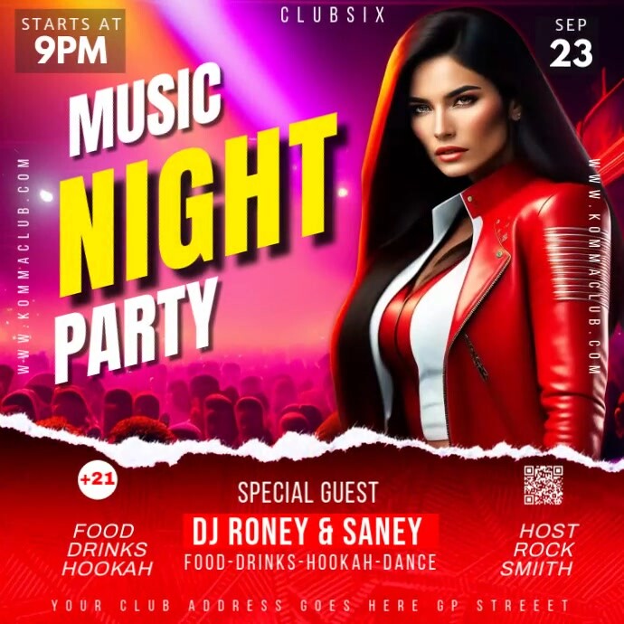 party flyer Template | PosterMyWall