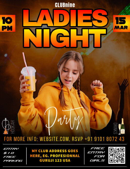 party flyer Template | PosterMyWall
