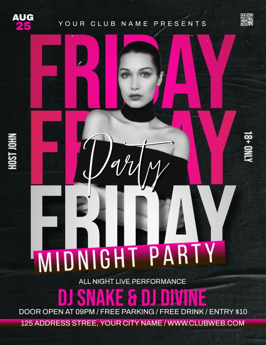 Party flyer Template | PosterMyWall