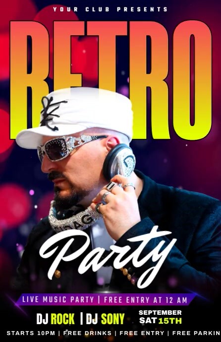 party flyer Template | PosterMyWall