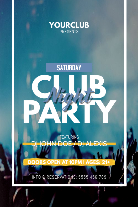 Party Flyer Template | PosterMyWall