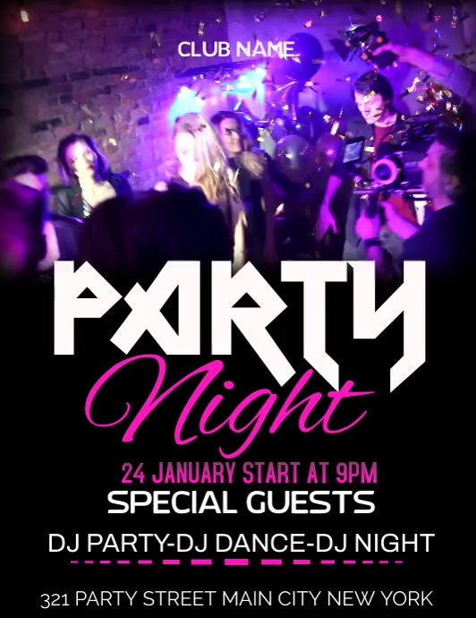 party flyer Template | PosterMyWall