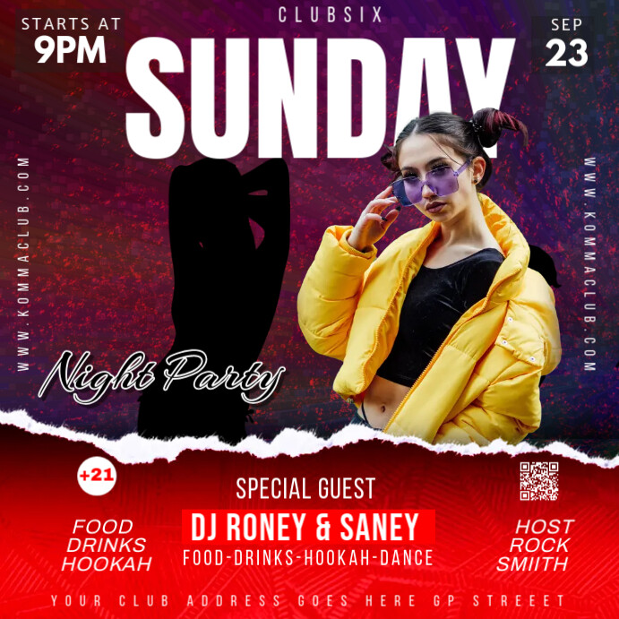 party flyer Template | PosterMyWall