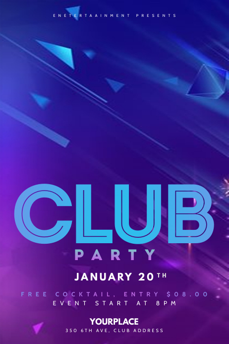Party Flyer Template | PosterMyWall