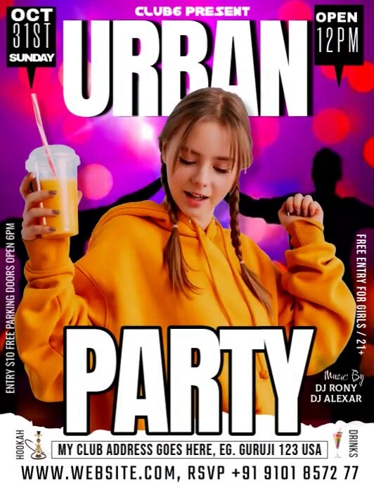 Party Flyer Template | PosterMyWall