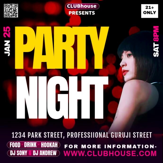 Party Flyer Template | PosterMyWall