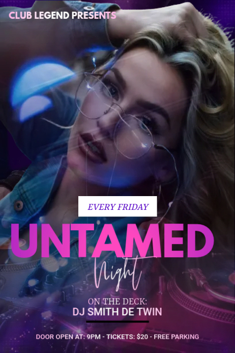 Pamflet Pesta Templat | PosterMyWall