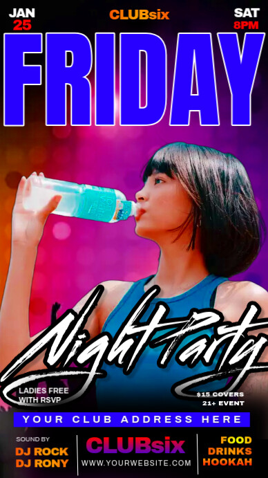 Copy of party flyer | PosterMyWall