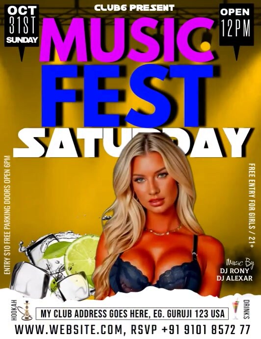 Copy of party flyer | PosterMyWall