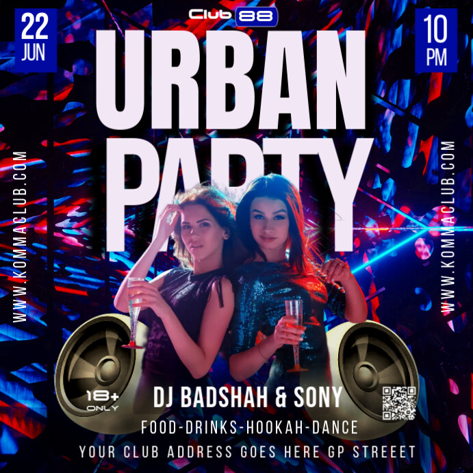 party flyer Template | PosterMyWall