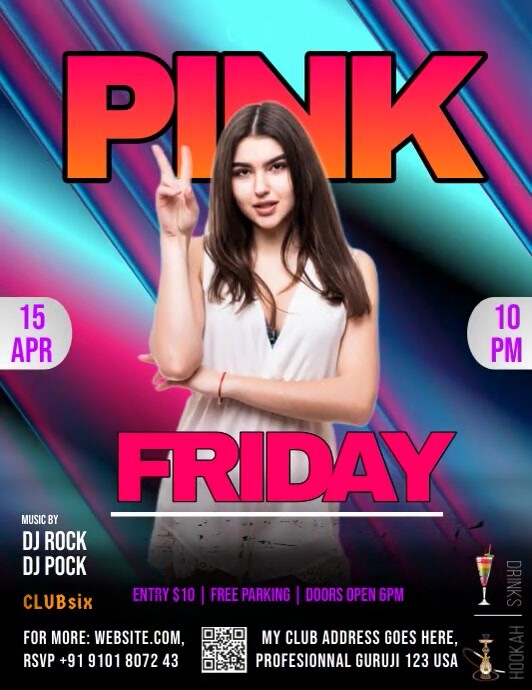party flyer Template | PosterMyWall