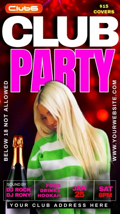 party flyer Template | PosterMyWall