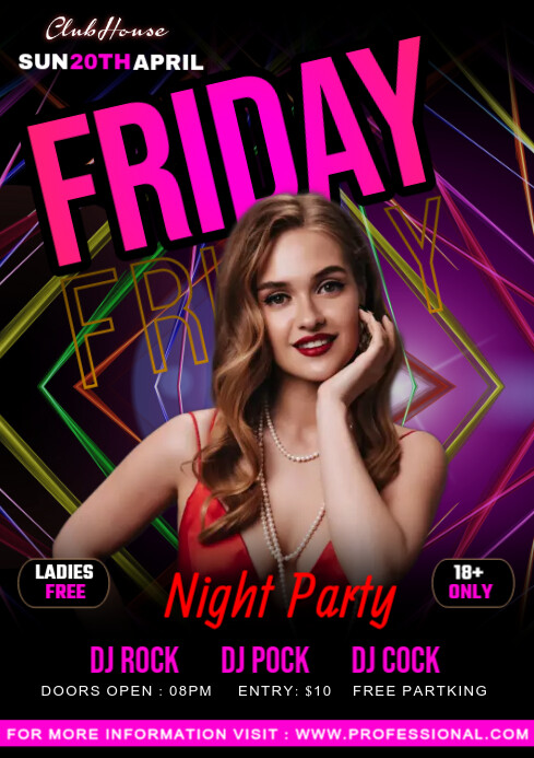 party flyer Template | PosterMyWall
