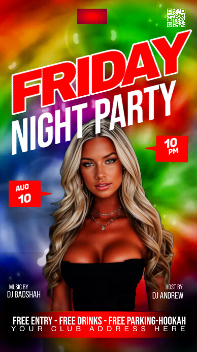 party flyer design Template | PosterMyWall