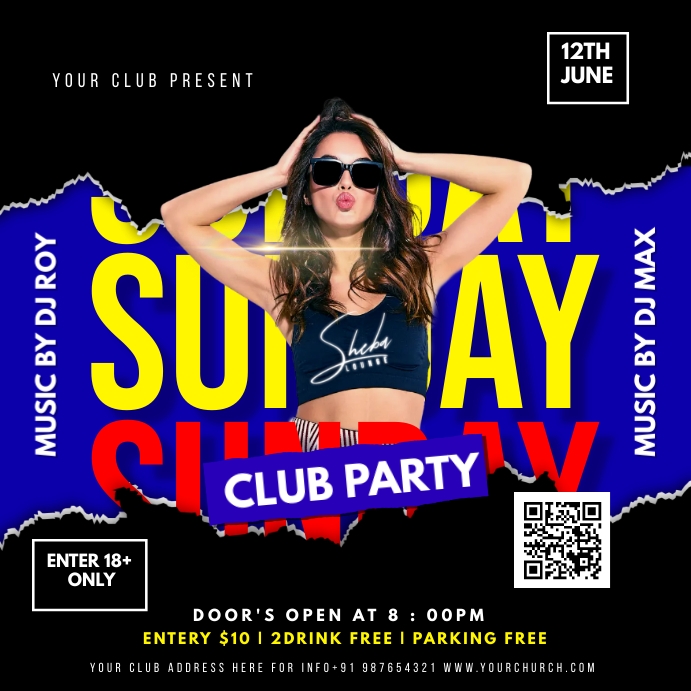 Party flyer Template | PosterMyWall