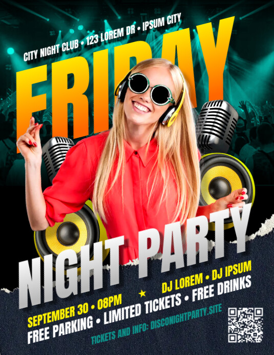 PARTY FLYER Template | PosterMyWall