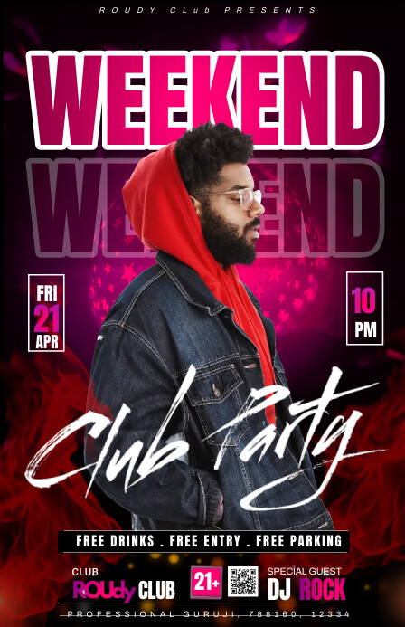 party flyer Template | PosterMyWall