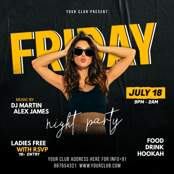 Copy of Party flyer | PosterMyWall