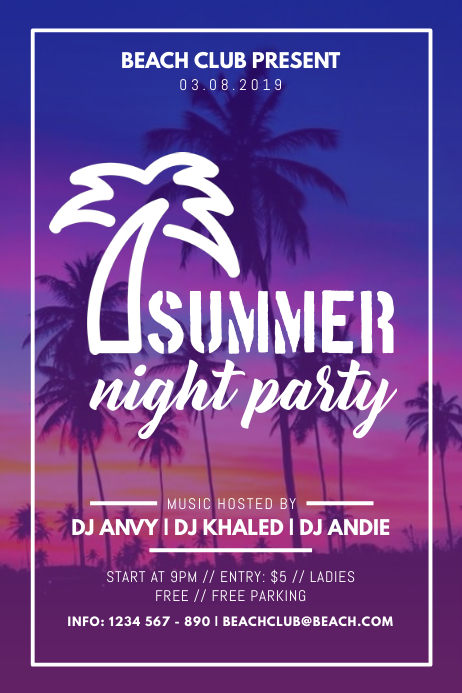 Party Flyer Template | PosterMyWall