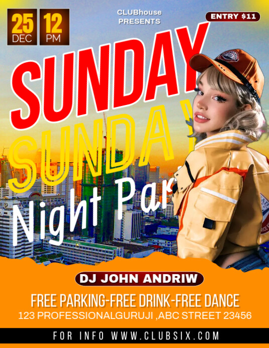 party flyer Template | PosterMyWall