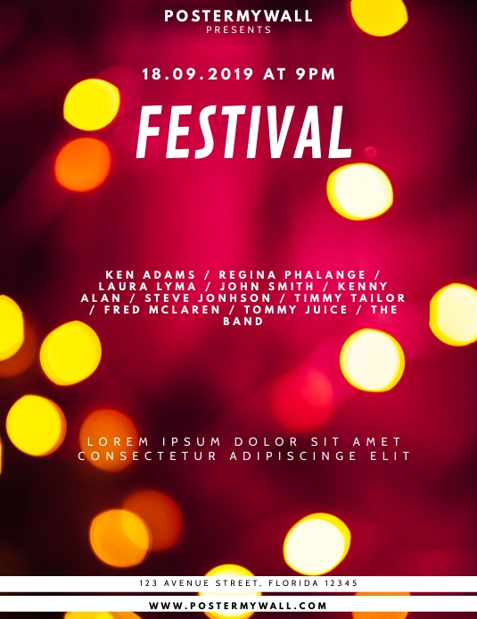 party flyer Template | PosterMyWall