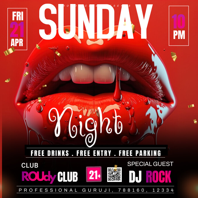 party flyer Template | PosterMyWall