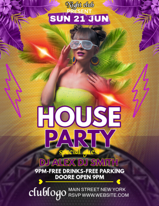 Party flyer Template | PosterMyWall