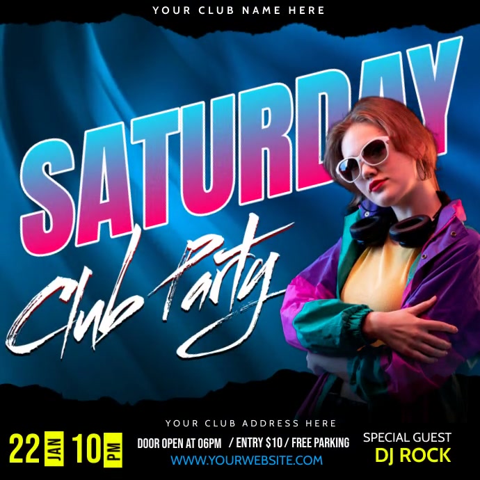 Copy of party flyer | PosterMyWall