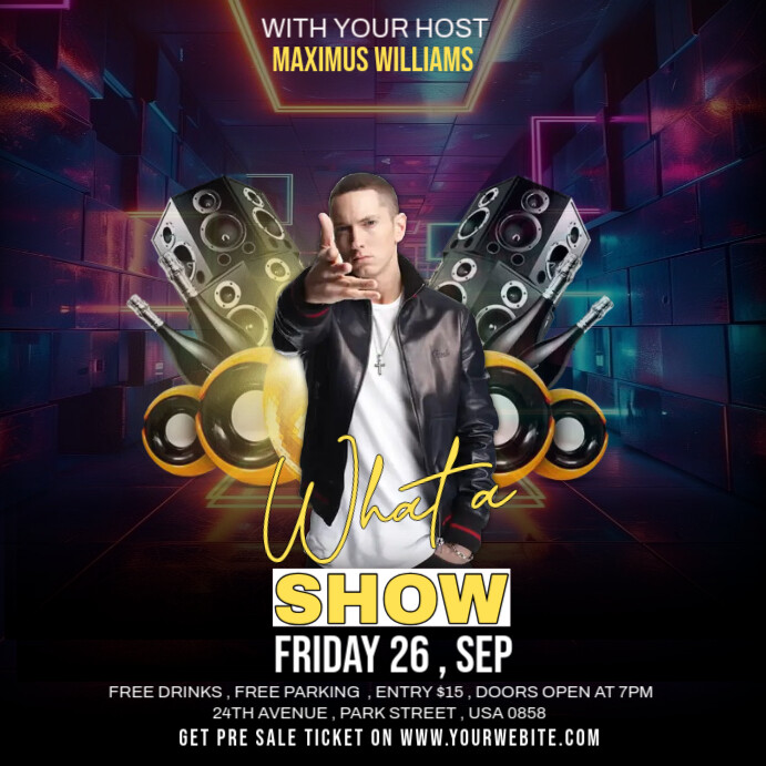 Party flyer Template | PosterMyWall