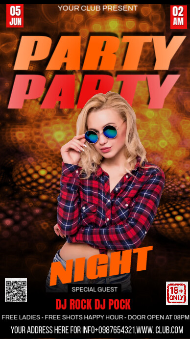 party flyer Template | PosterMyWall