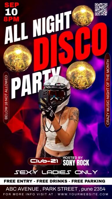 Copy of party flyer | PosterMyWall