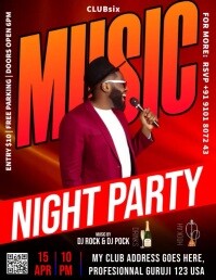 music party FLYER Template | PosterMyWall