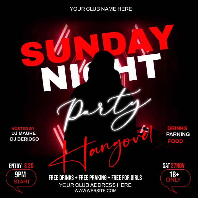 Party flyer Template | PosterMyWall