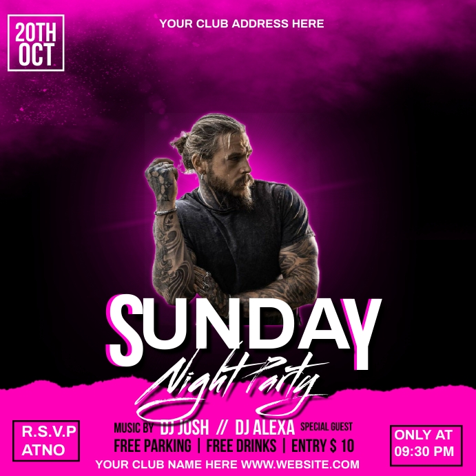 Party flyer Template | PosterMyWall