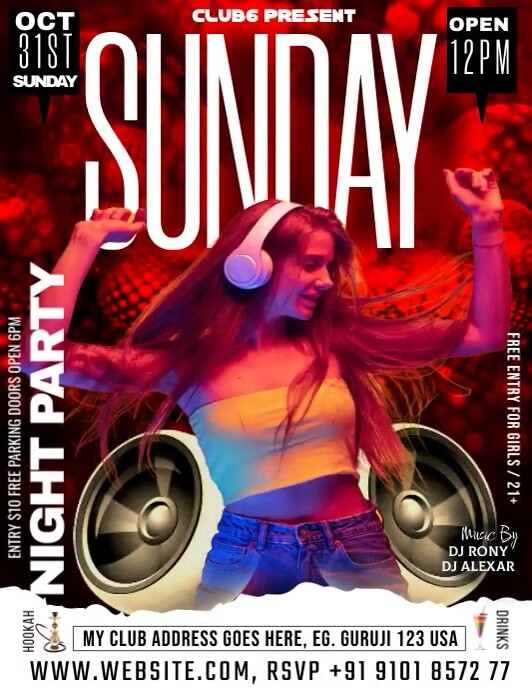 party flyer Template | PosterMyWall
