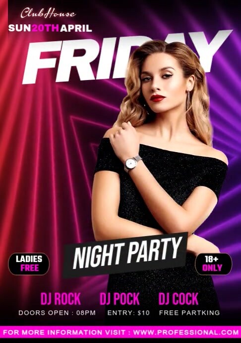 party flyer Template | PosterMyWall