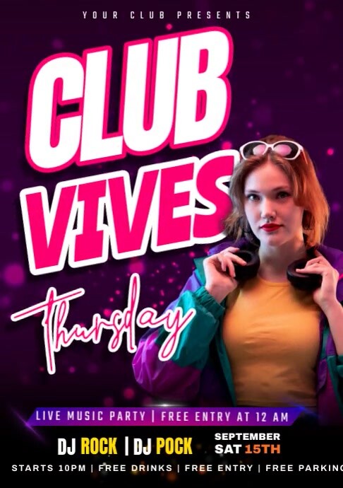 party flyer Template | PosterMyWall