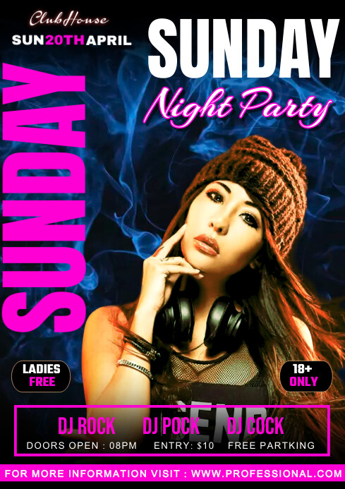 party flyer Template | PosterMyWall