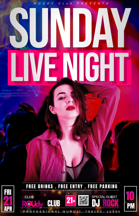 party flyer Template | PosterMyWall