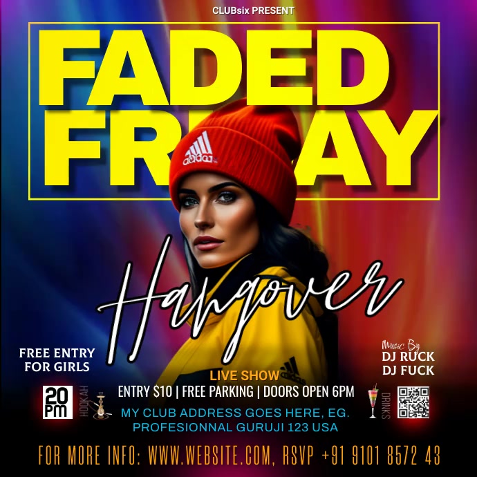 party flyer Template | PosterMyWall