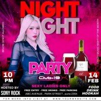 flashback throwback party flyer psd free Template | PosterMyWall