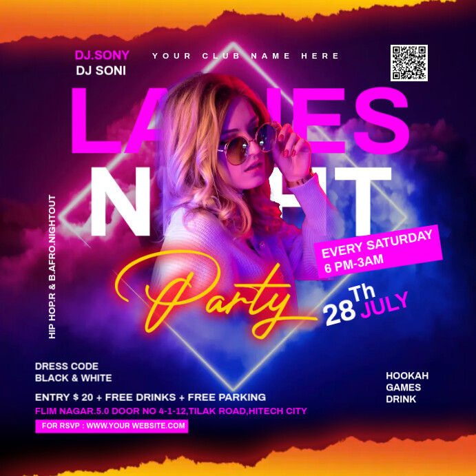 Party flyer Template | PosterMyWall