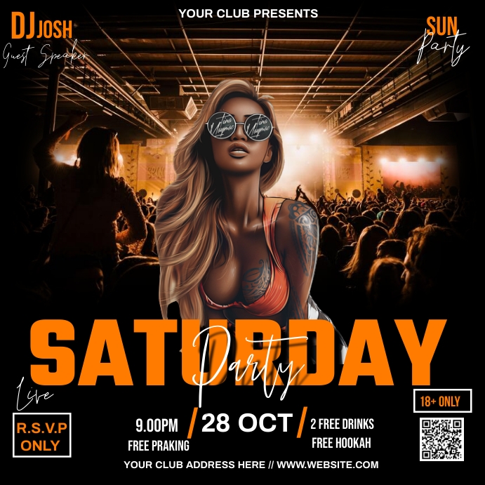 Party flyer Template | PosterMyWall
