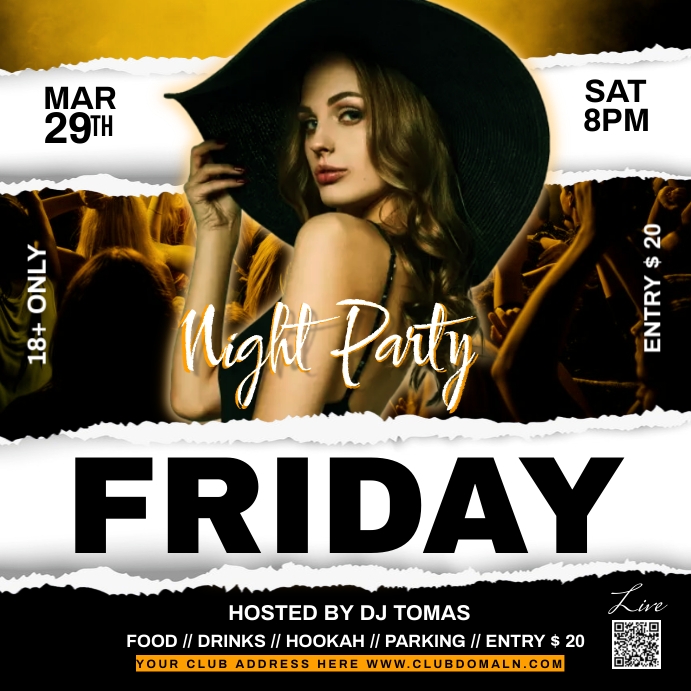 Party flyer Template | PosterMyWall