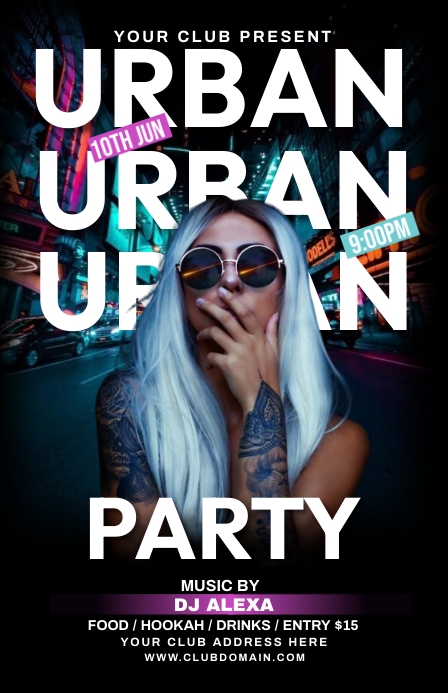 Party flyer Template | PosterMyWall