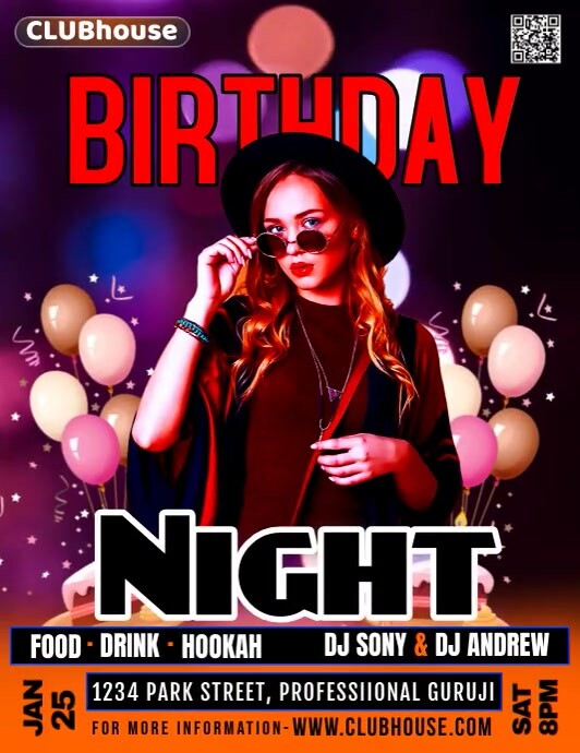 Party Flyer Template | PosterMyWall