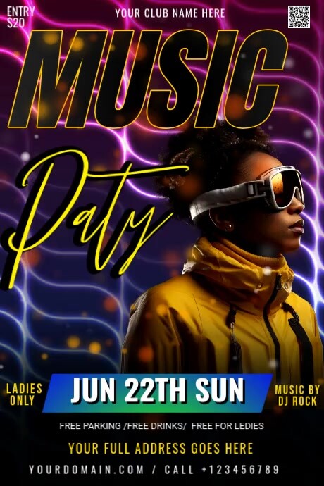 party flyer Template | PosterMyWall