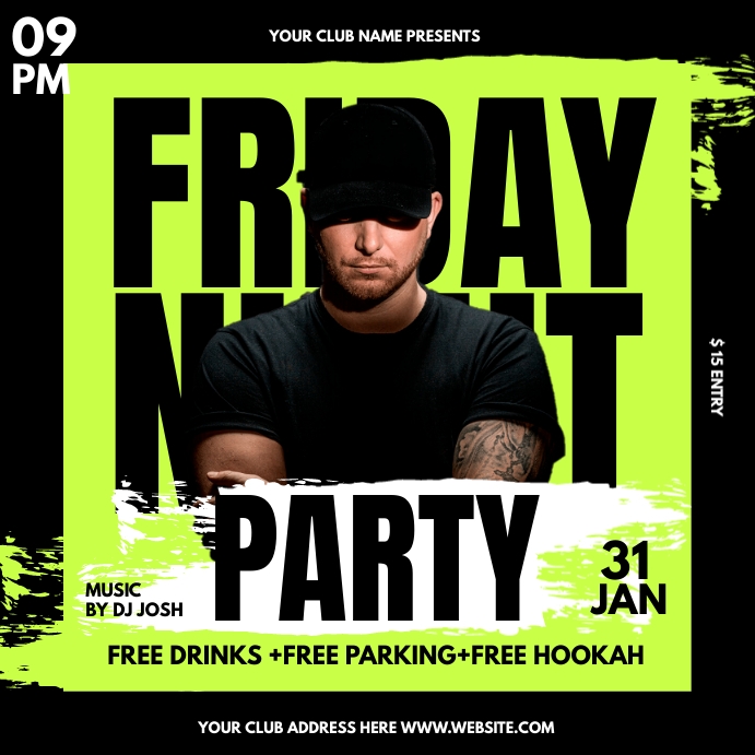 Party flyer Template | PosterMyWall